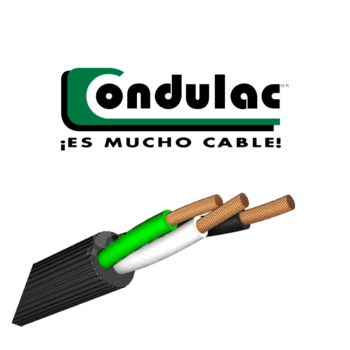 Cable de uso rudo calibre 4 x 12 color negro. Por metro - Comercial ...
