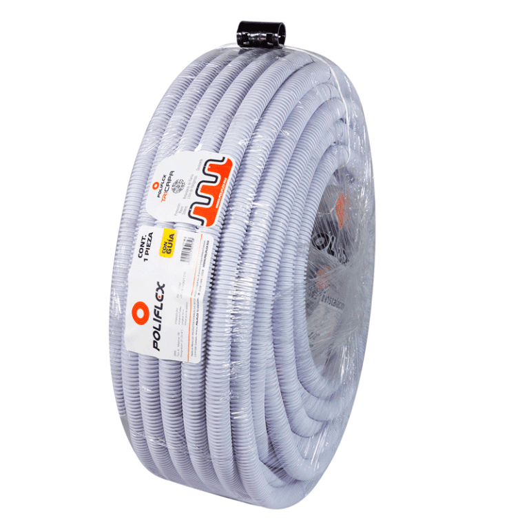 Poliducto Poliflex tricapa para Redes de 1" color gris por metro ...
