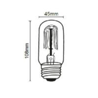 35DT45INFCE27VH/35T45INFCE27VH/ — Foco vintage incandescente de 35W ...