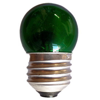 81835 — Foco incandescente S11 verde E26 para anuncio en 7.5W modelo ...